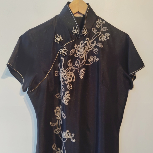 custom | Dresses | Vintage Chinese Cheongsam Dress From Hk Tailoring ...